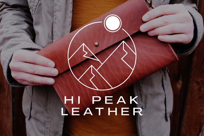 Hi Peak Leather – Canadian handmade bags, wallets, earrings, clutches ...