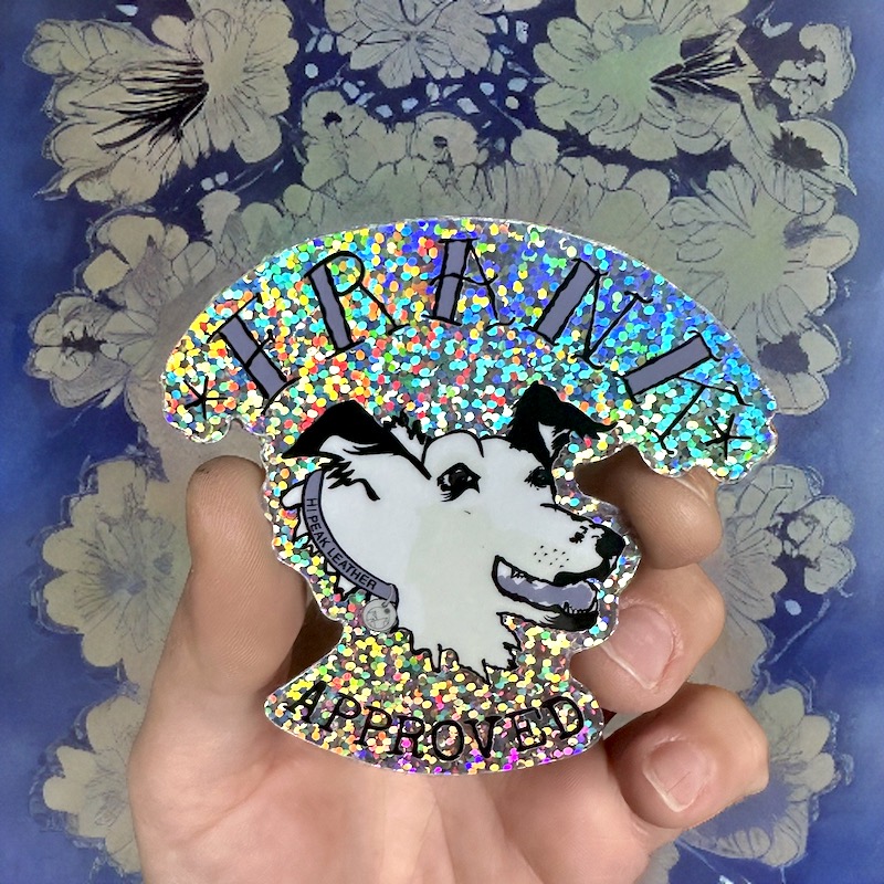FRANK APPROVED Sticker - Hi Peak Leather